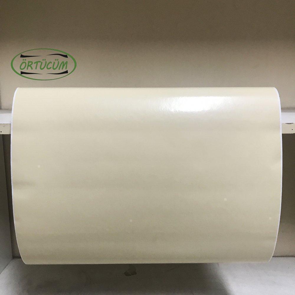 Krem Desensiz Tek Renk Kendinden Yapışkanlı Pvc Folyo Kağıt Kaplama ...